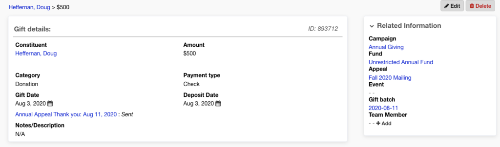 Pertinent, personal, and prompt: the keys to acknowledging gifts ...