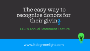 Annual Statements: The easy way to recognize donors for their giving ...