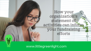 How your organization's statement of activities can inform your ...